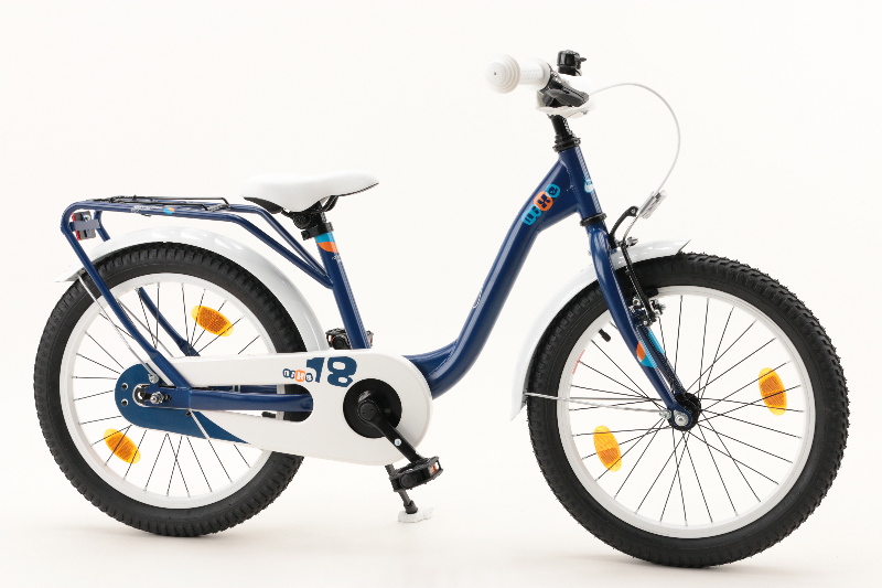 S COOL niXe 18 steel 16 Zoll Kinderfahrrad 1 Gang blau Rahmenhöhe: