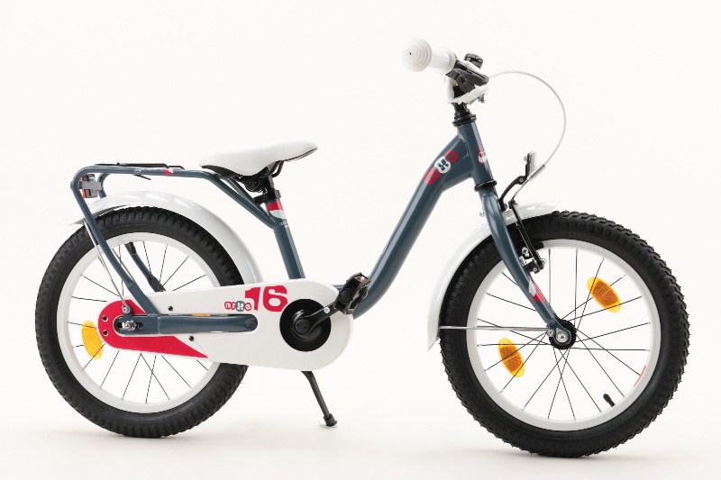 S'cool niXe 16 steel 16 Zoll kinderfahrrad 1 Gang grau Rahmenhöhe: