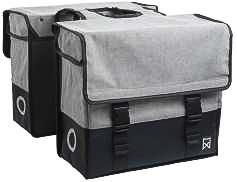 Willex Canvas Doppeltasche gr/sw 40 L (733231)