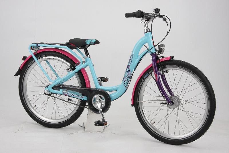 Puky Fahrrad Skyride 24-3 Alu 24 Zoll Mädchenfahrrad 3 Gang