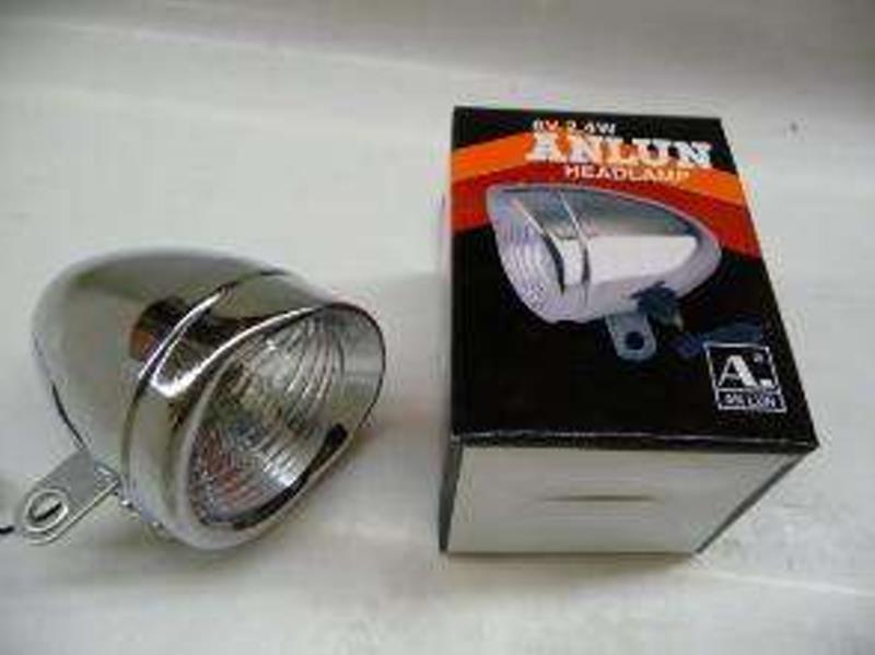 Messingschlager Scheinwerfer ANLUN 6V/3W chr. (630465)