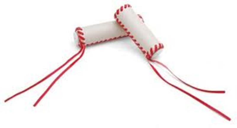 Electra Lenkergriffe "Gypsy" weiss-rot (512287)