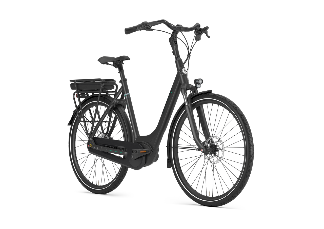E-Bike Gazelle Paris C8 Low-Step black 500 Wh Rahmenhöhe:53