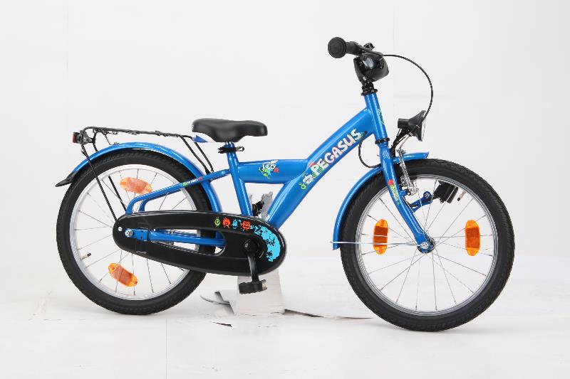 Pegasus 18 Zoll kinderfahrrad 1 Gang Nabenschaltung blau