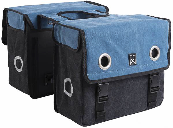 Willex Canvas Doppeltasche bl/sw 20 L (733224)