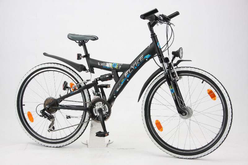 Flyke 26 Zoll Herrenfahrrad 21 Gang Kettenschaltung schwarz