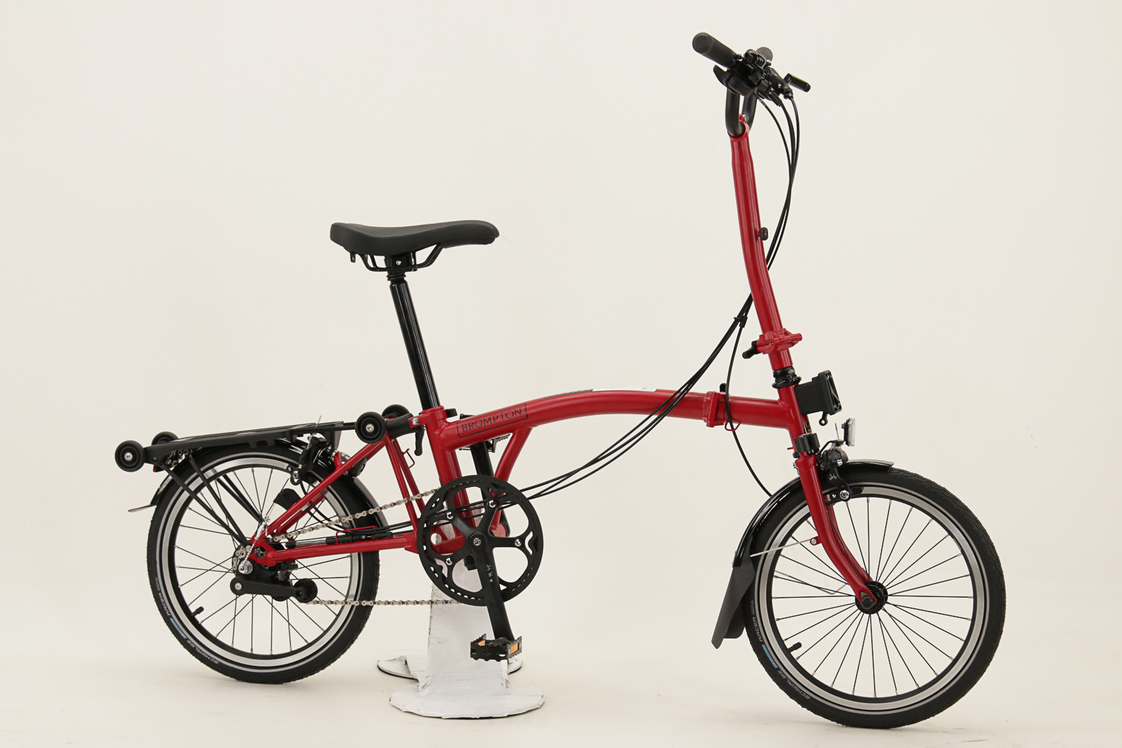 Brompton 20 Zoll Faltrad 6-Gang C-Line Explore H6R mit Schutzblechen