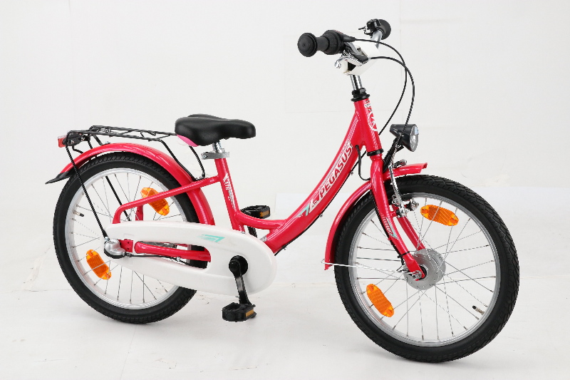Pegasus 18 Zoll kinderfahrrad 3 Gang Nabenschaltung pink