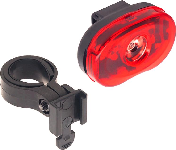 Point Batterie-Rücklicht 3 LED sw (660099)