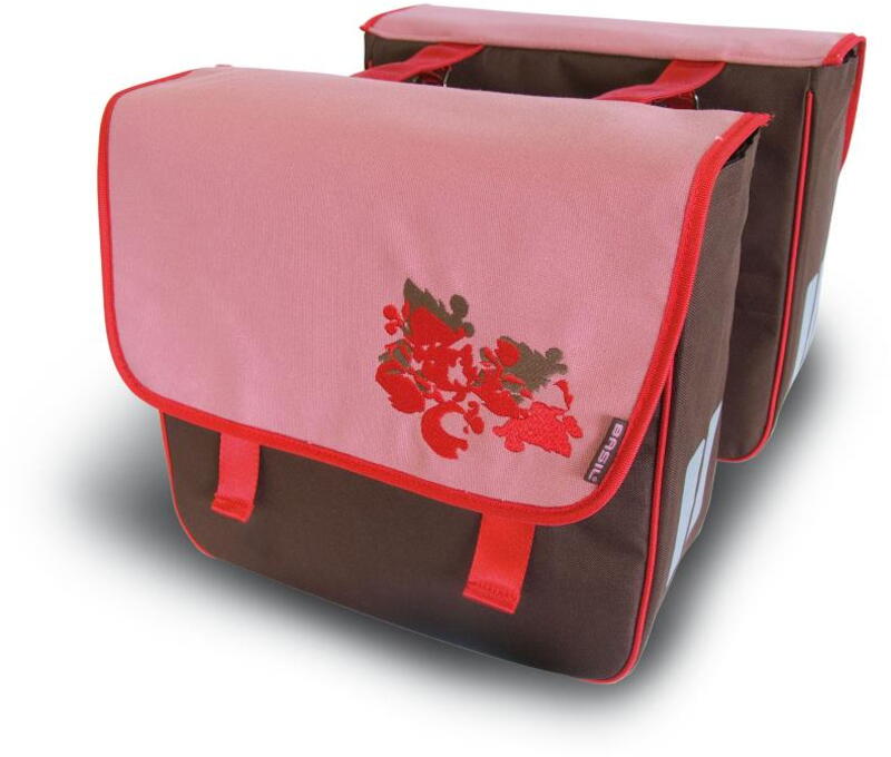 Basil Doppeltasch PRIMA VISTA br/rot (710103)